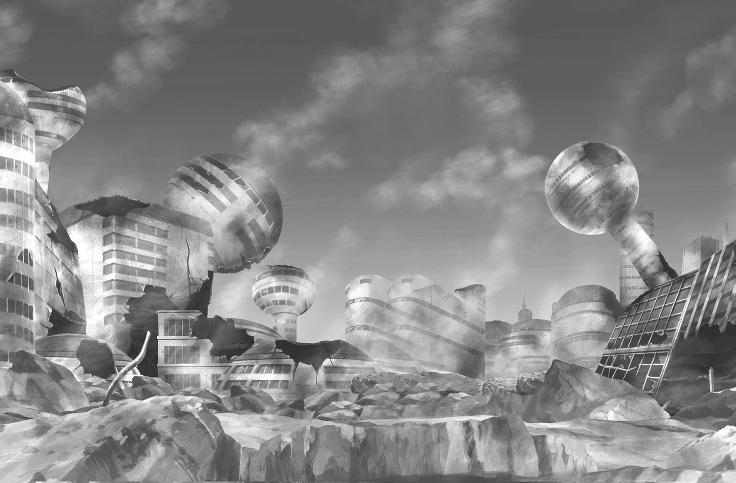 Ruined City - Dragon Ball Wiki