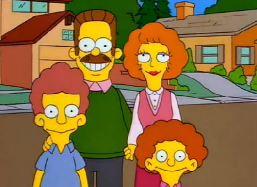 Image - The Flanders Family.PNG - Simpsons Wiki