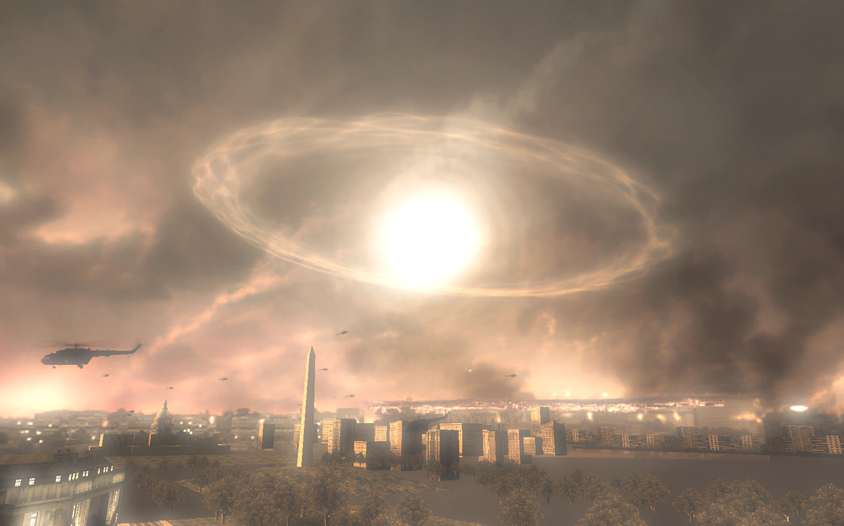 Image - EMP over Washington DC MW2.png - The Call of Duty Wiki - Black ...
