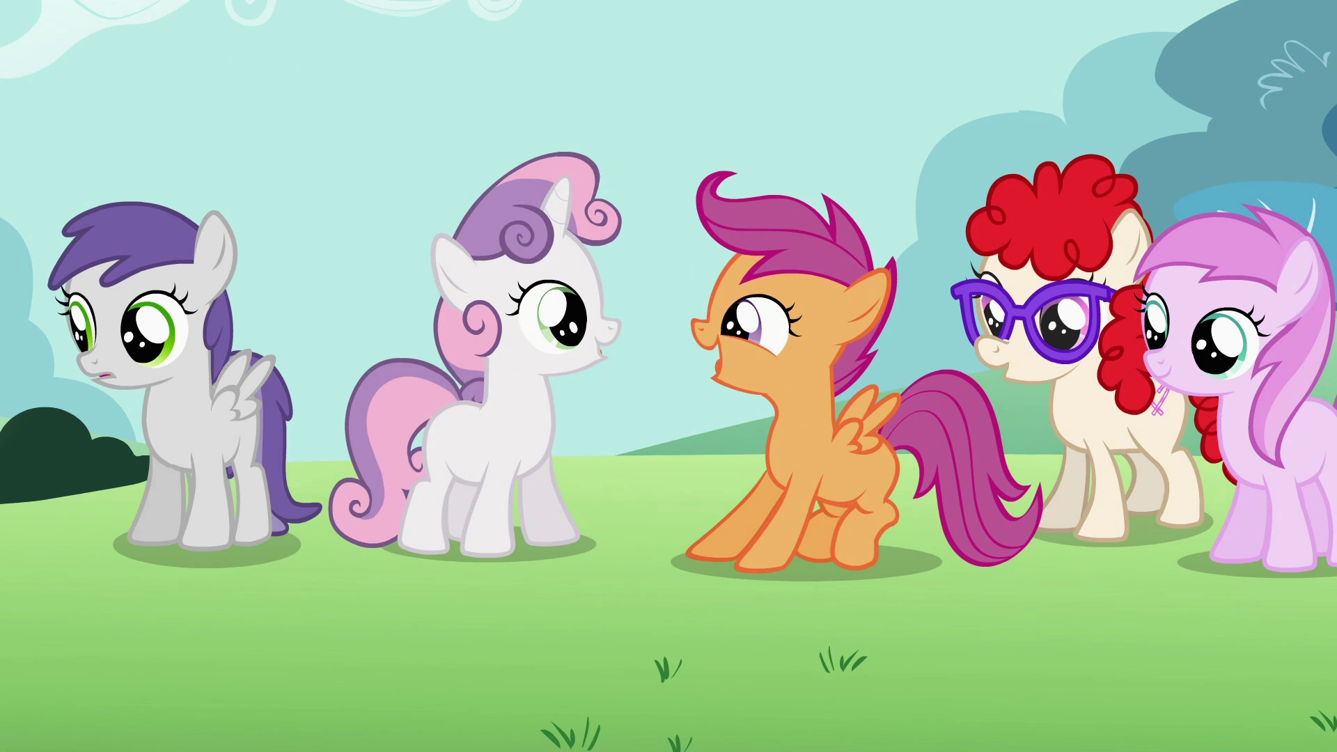 Image - Sweetie Belle and Scootaloo happy S02E06.png - My Little Pony ...