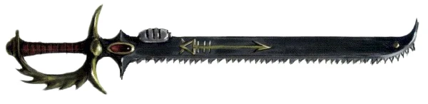 Scorpion Chainsword - Warhammer 40K Wiki - Space Marines, Chaos ...