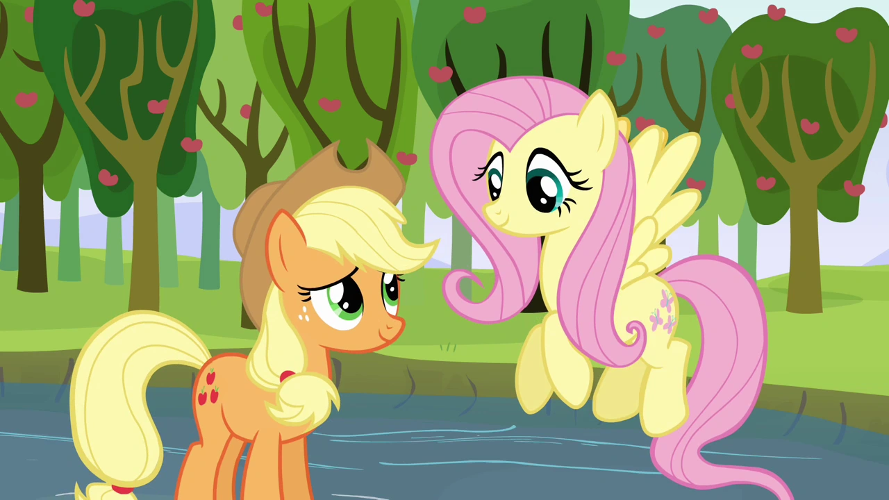 Image - Applejack thanks Fluttershy S03E10.png - My Little Pony ...