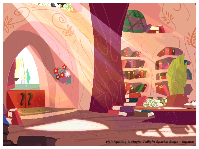 Image - Golden Oaks Library Stage.png - My Little Pony: Fighting is ...