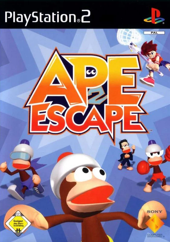 Ape Escape 2 PAL Cover