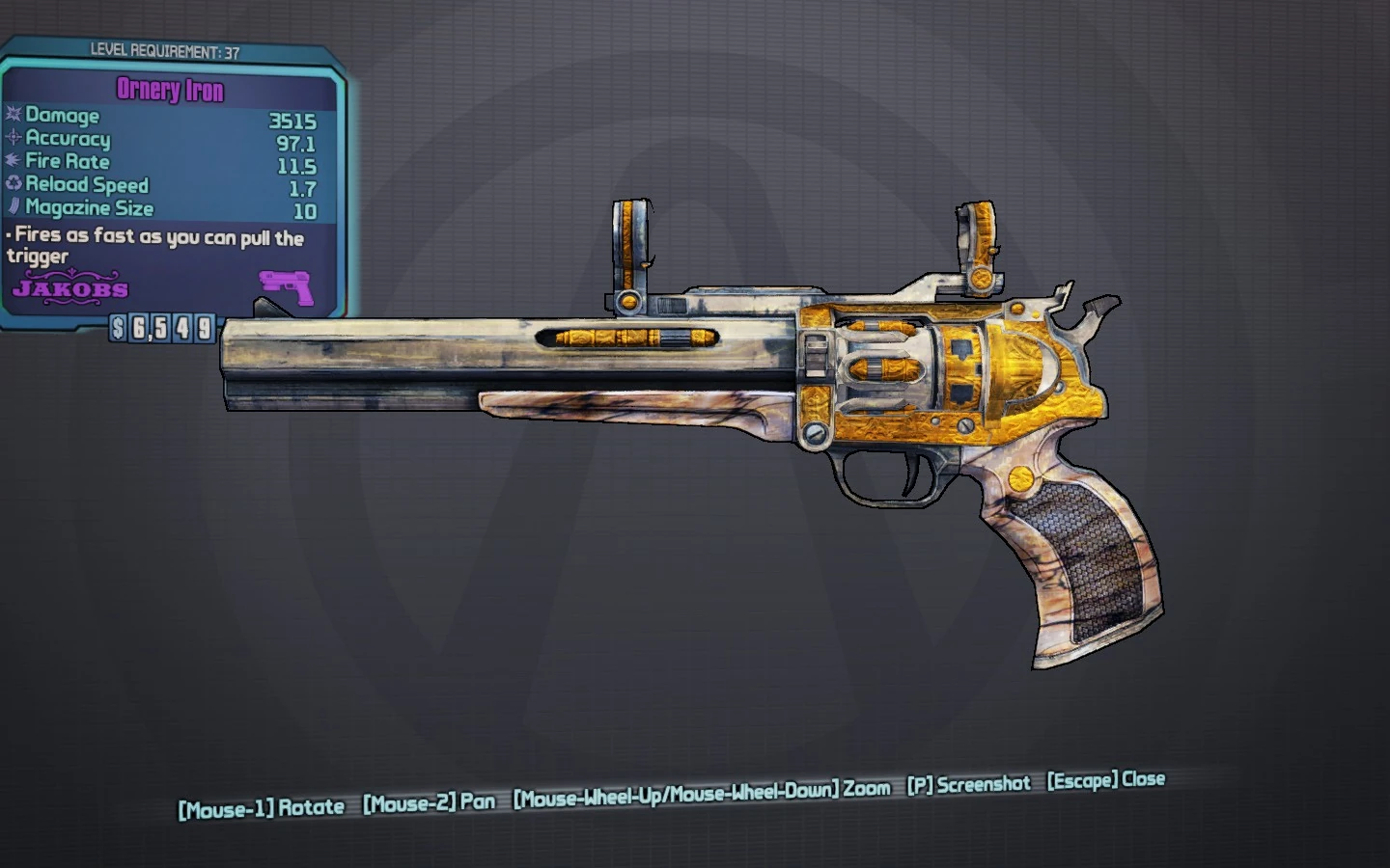 Vals borderlands weapons editor : latarmu