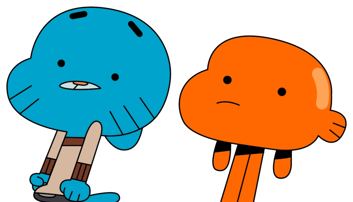 Imagen - Gumball y Darwin PokerFace.png - El increíble mundo de Gumball ...