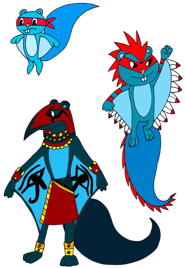 Image - Pokemon HTF Splendid by Skooterwolf.png - Happy Tree Friends ...