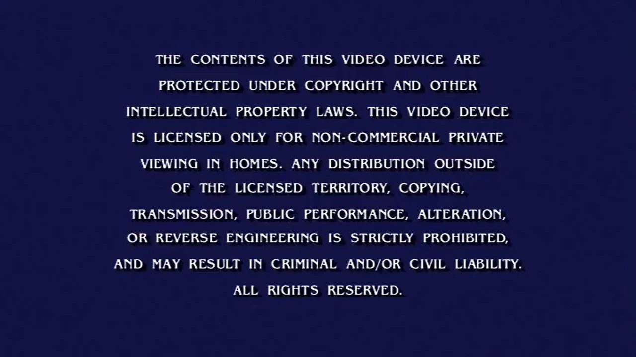 Paramount Home Entertainment Warning Screen - The FBI Warning Screens Wiki