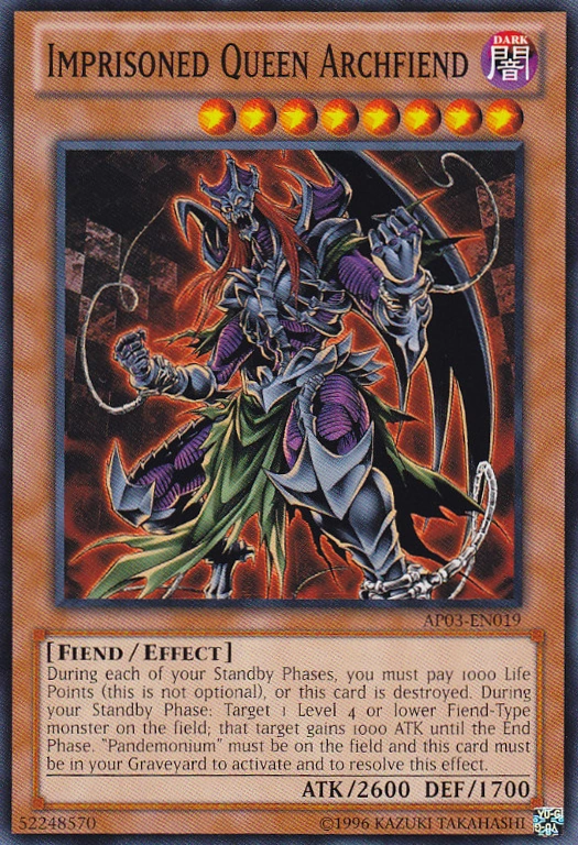 Imprisoned Queen Archfiend - Yu-Gi-Oh!
