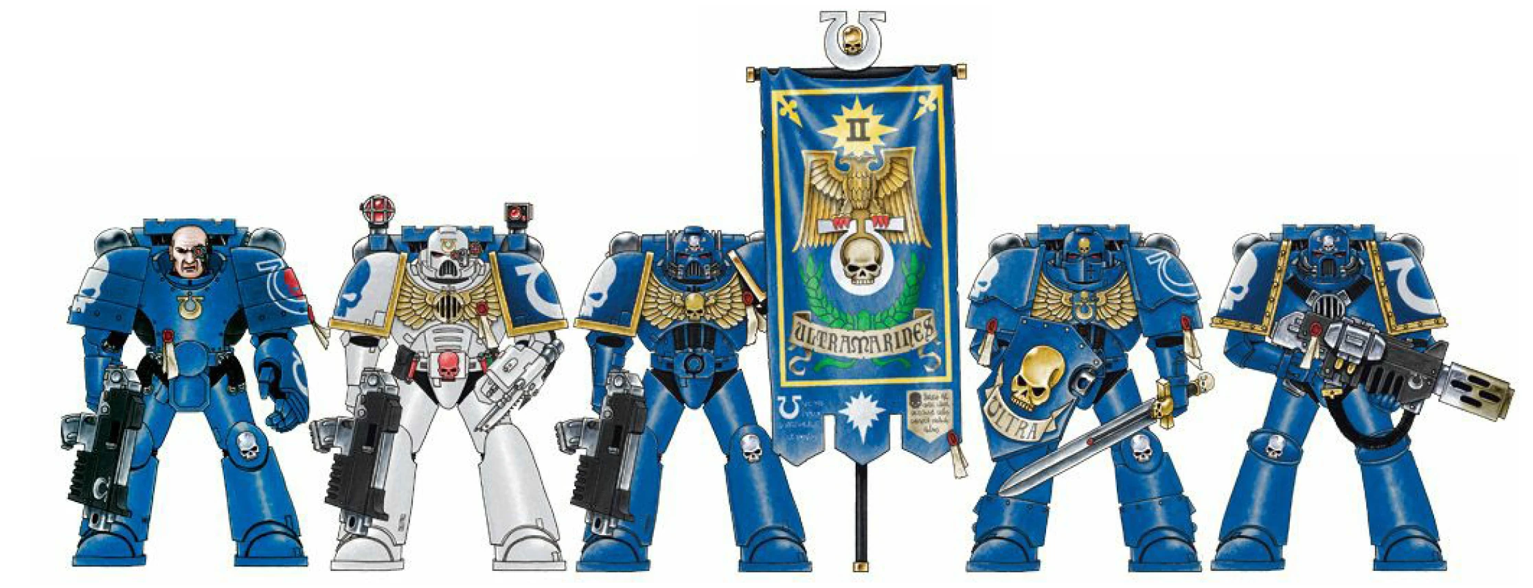 Command Squad - Warhammer 40K Wiki - Space Marines, Chaos, planets, and ...