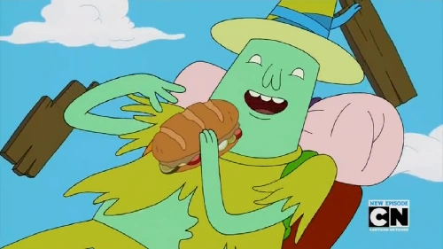 Image - S5e33 Magic Man with sandwich.png - The Adventure Time Wiki ...