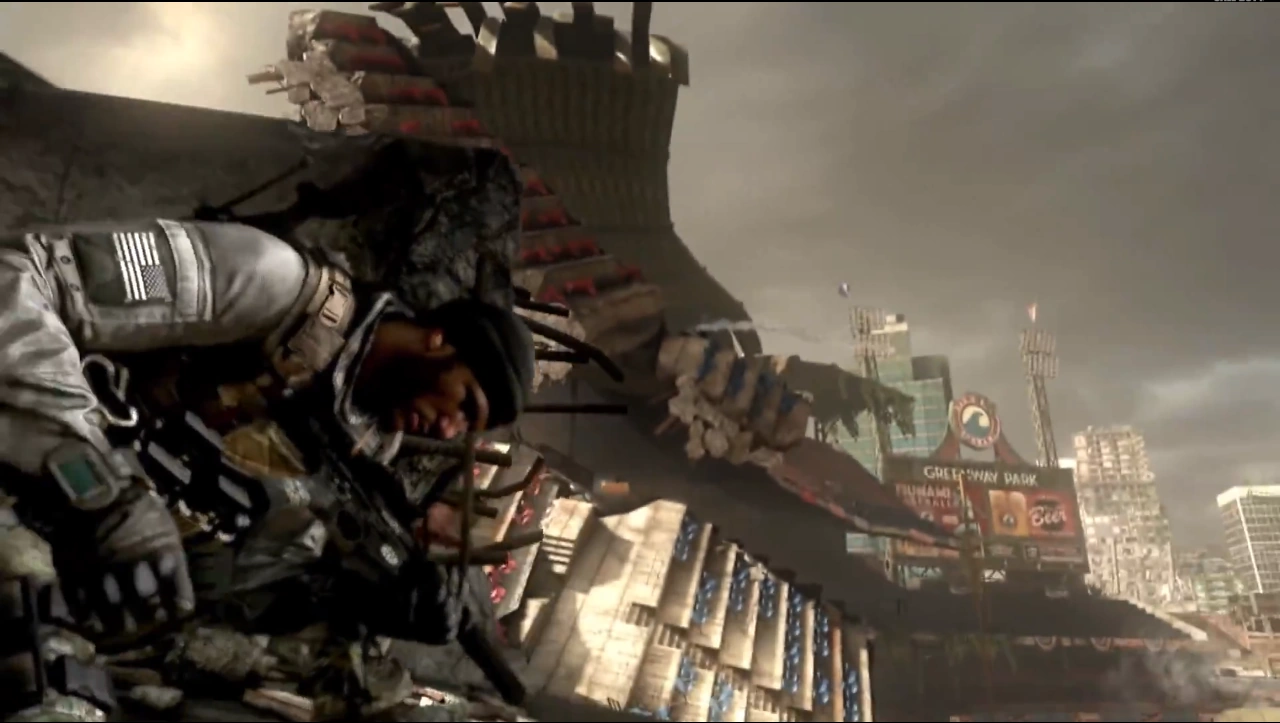 Image - David "Hesh" Walker behind cover CODG.png - The Call of Duty ...