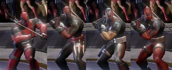 Ultimate Alliance Deadpool Costumes
