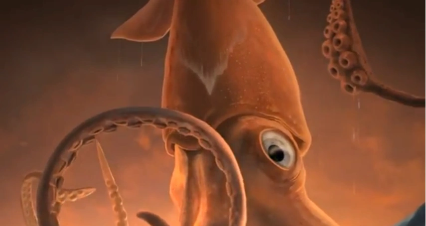 Image - Giant Squid (HFTTVG).png - Happy Feet Wiki, The Movie-Based ...