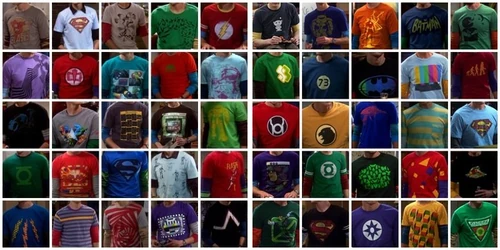 Image - Shldon's t-shirts.jpg - The Big Bang Theory Wiki