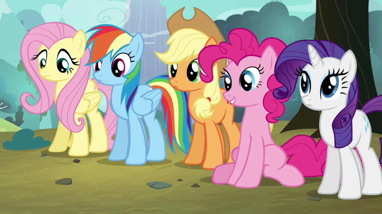 Image - Main 5 lined up S4E16.png - My Little Pony Friendship is Magic Wiki