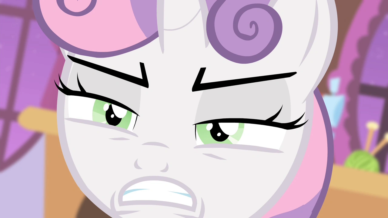 Image - Sweetie angry face S4E19.png - My Little Pony Friendship is ...