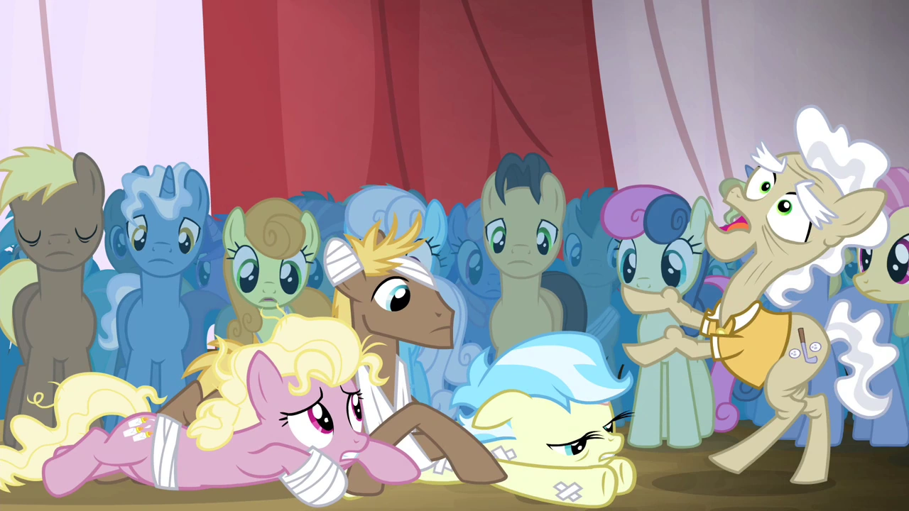 Image - Sick ponies falling down S4E20.png - My Little Pony Friendship ...