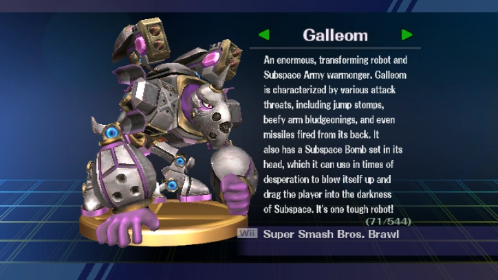 Galleom - Smashpedia, the Super Smash Bros. wiki.