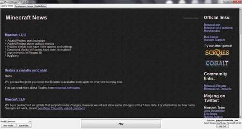 Minecraft Launcher Minecraft Wiki Fandom Powered By Wikia