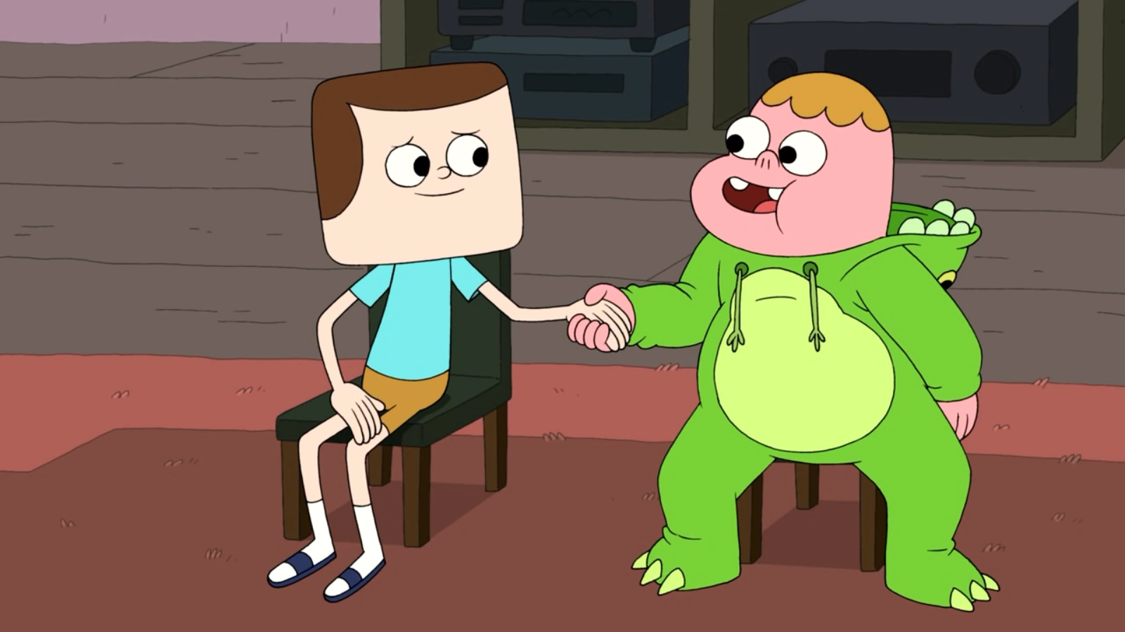 Image - Jeff and Clarence friends again.png - Heroes Wiki