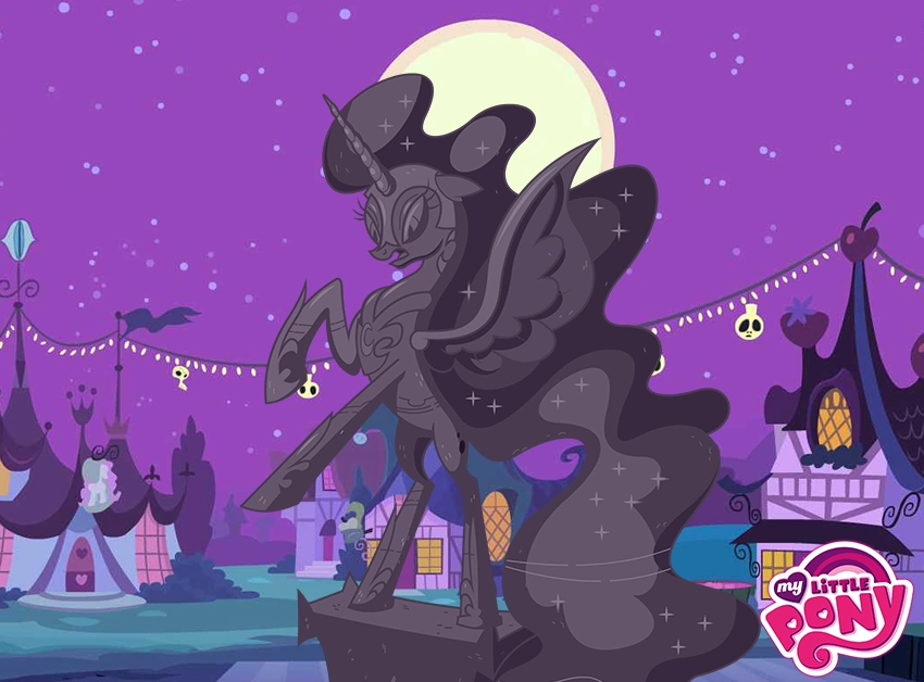 Image - MLP Facebook page Nightmare Moon statue.png - My Little Pony ...