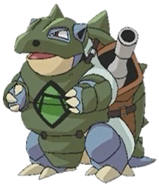 Image - Green Army Blastoise.png - The Pokémon Wiki