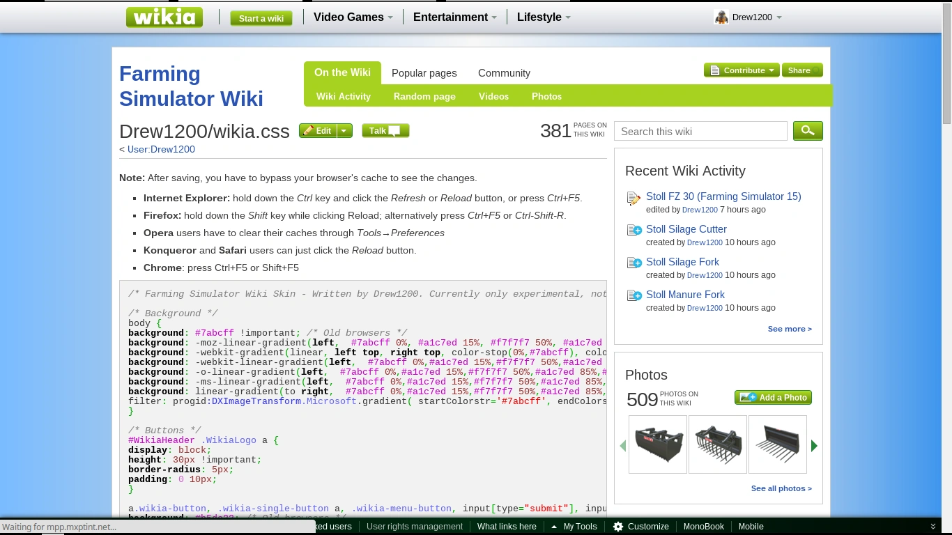 User blog:Drew1200/Major Changes to the Wiki | Farming Simulator Wiki ...
