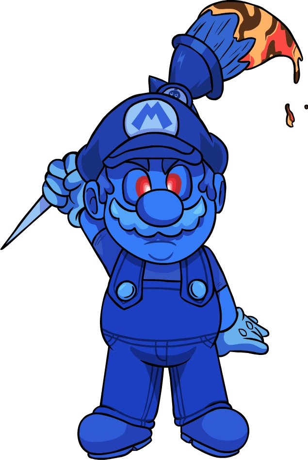 Image - Shadow mario by pokemariofan64-d6x40hi.png - Super Mario ...