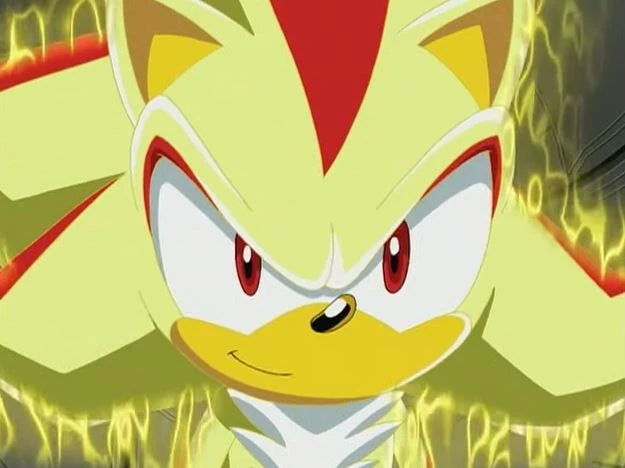 Shadow The Hedgehog Smiling