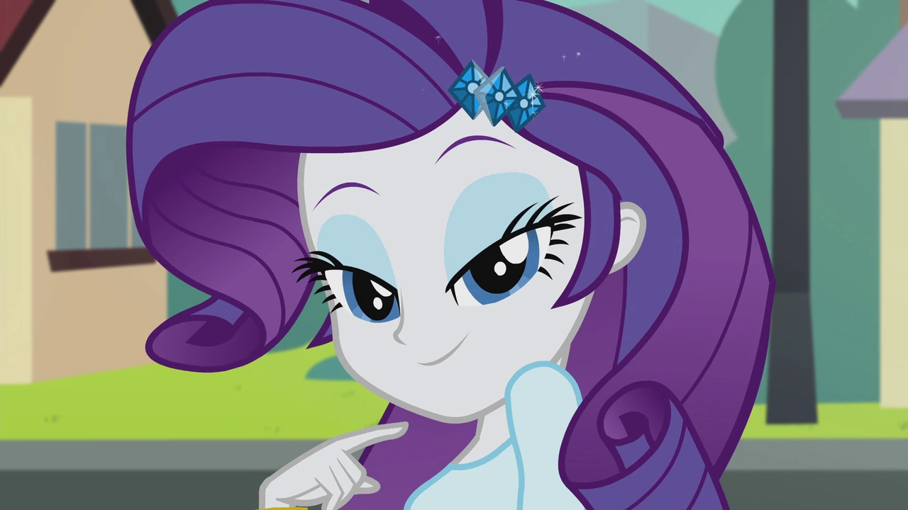 Image - Rarity smiling at Diamond Dogs EG2.png - My Little Pony ...
