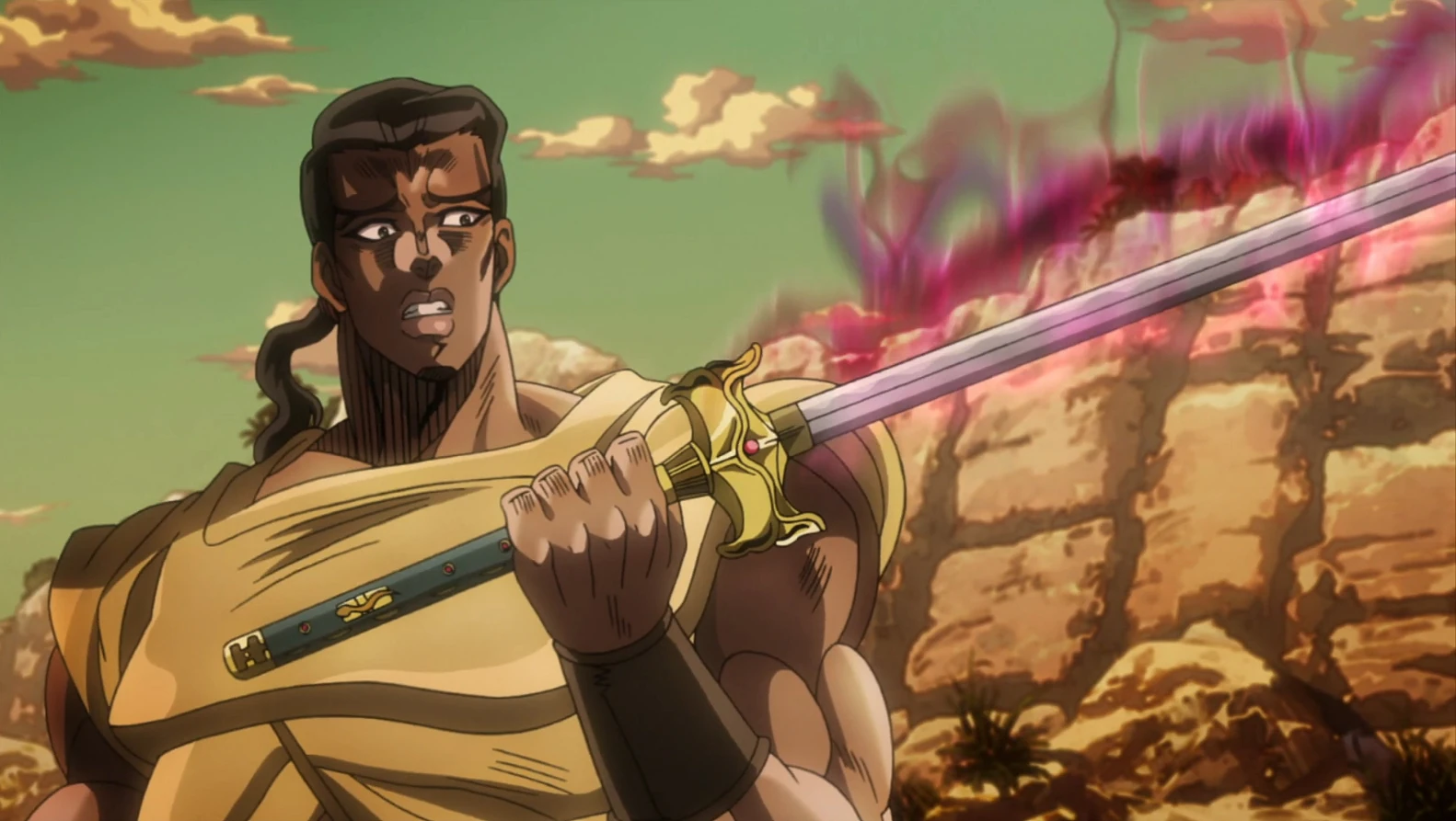 Image - Chaka in Jojo's Bizarre Adventure Anime 2015.jpg - JoJo's ...