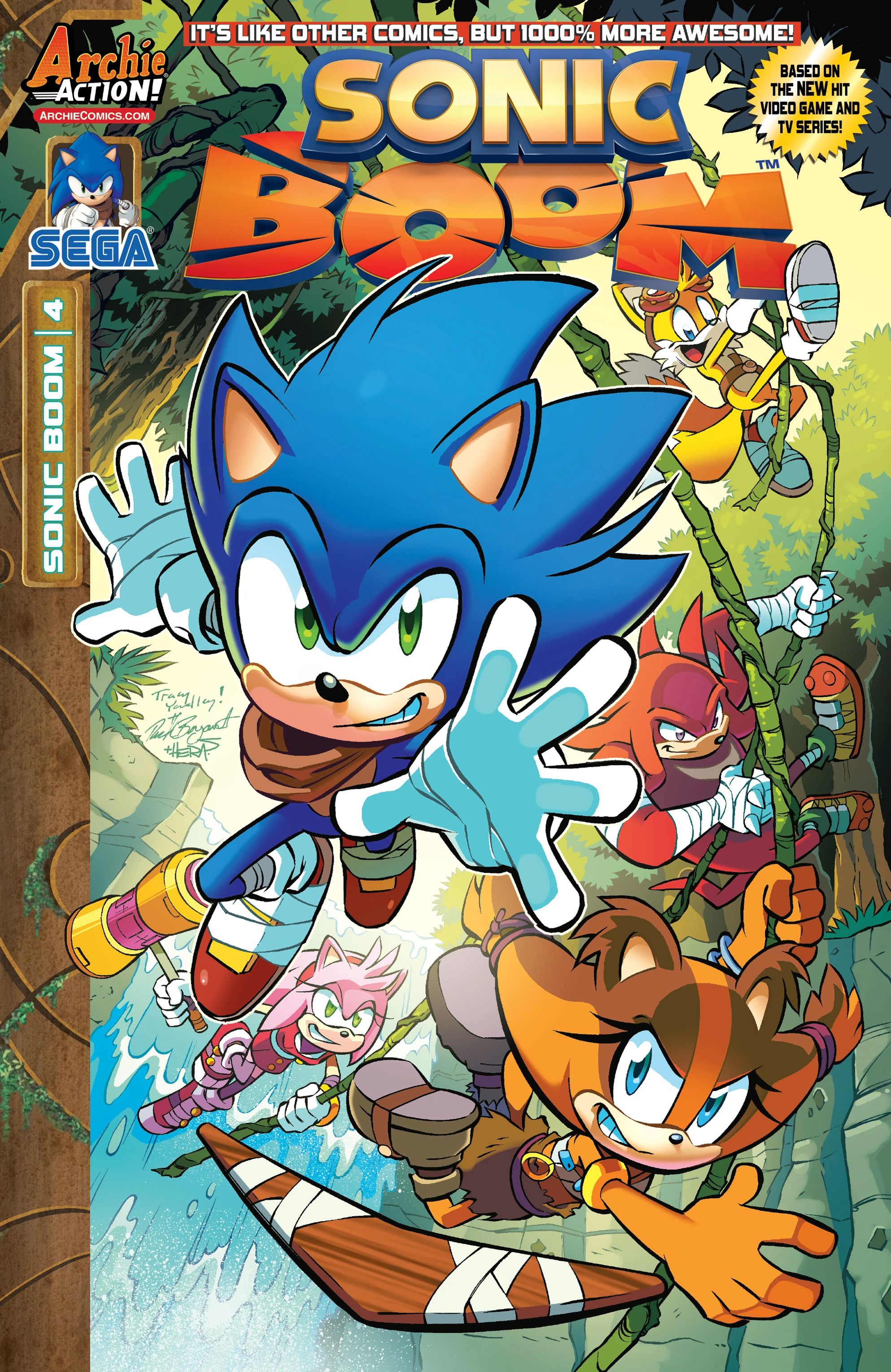 Archie Sonic Boom Issue 4 - Sonic News Network - Wikia